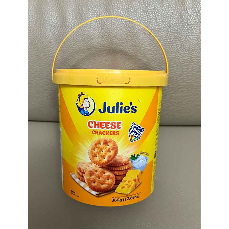 Julies茱蒂絲 起士餅 起士香脆棒 桶裝 360g(效期2024.01.27） | 蝦皮購物