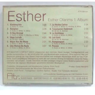 現貨/二手CD/歐美絕版專輯/女歌手/Esther Ofarim/Esther/愛莎同名專輯 | 蝦皮購物