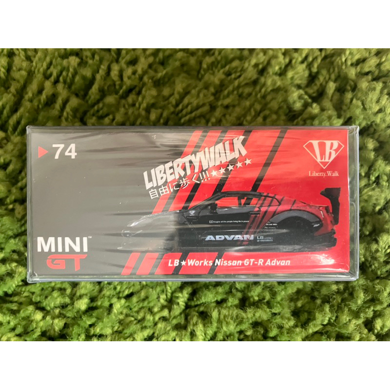 MINI GT # 74 LB Works Nissan GT-R R35 ADVAN 日本特別版 | 蝦皮購物