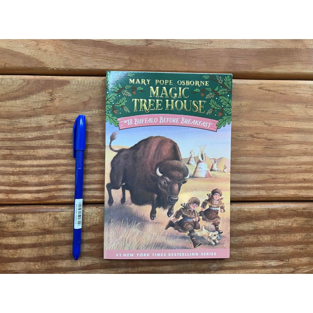Magic Tree House #18: Buffalo Before Breakfast 神奇樹屋【草原主題】 | 蝦皮購物