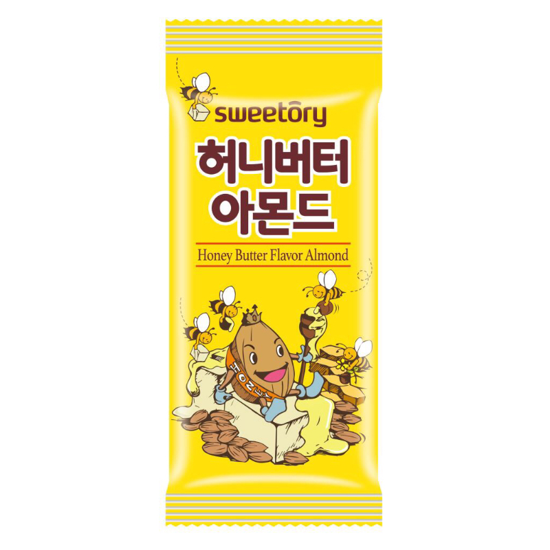 韓國SWEETORY 蜂蜜奶油風味杏仁果隨手包 現貨馬上出 | 蝦皮購物