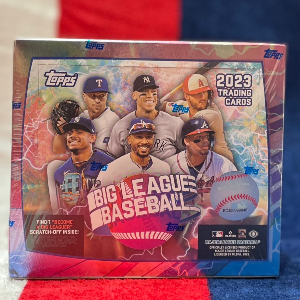 全新未拆封 2023 MLB Big League Baseball Hobby Box 棒球卡盒 | 蝦皮購物