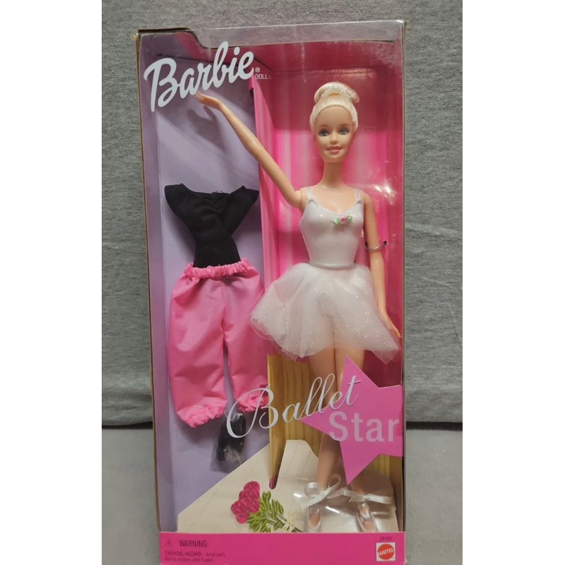 現貨 2000 Mattel Barbie Ballet Star Doll 芭蕾舞芭比娃娃 全新未拆封 絕版芭比 | 蝦皮購物