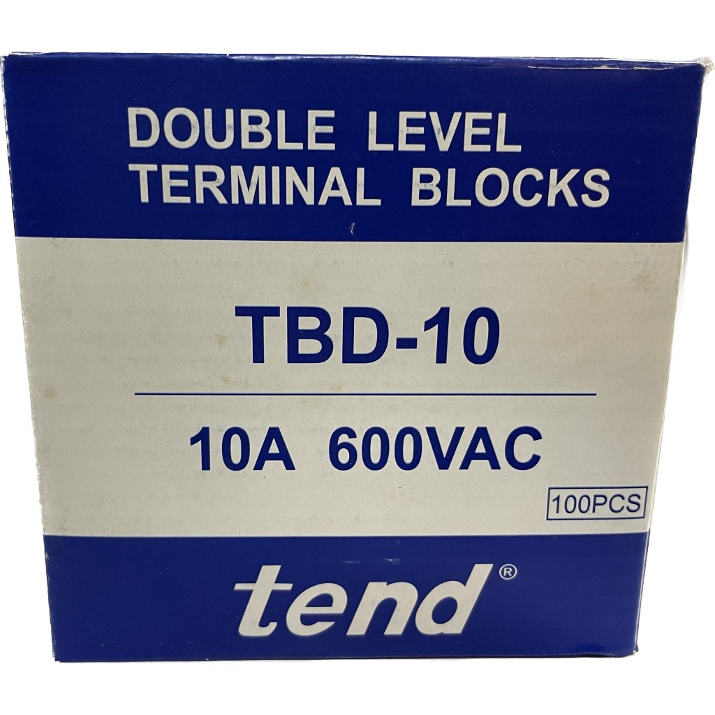 TEND天得雙層端子台TBD-10/TBD-20/TBH-10(保證公司貨/新品)*整盒下單處 附發票 | 蝦皮購物