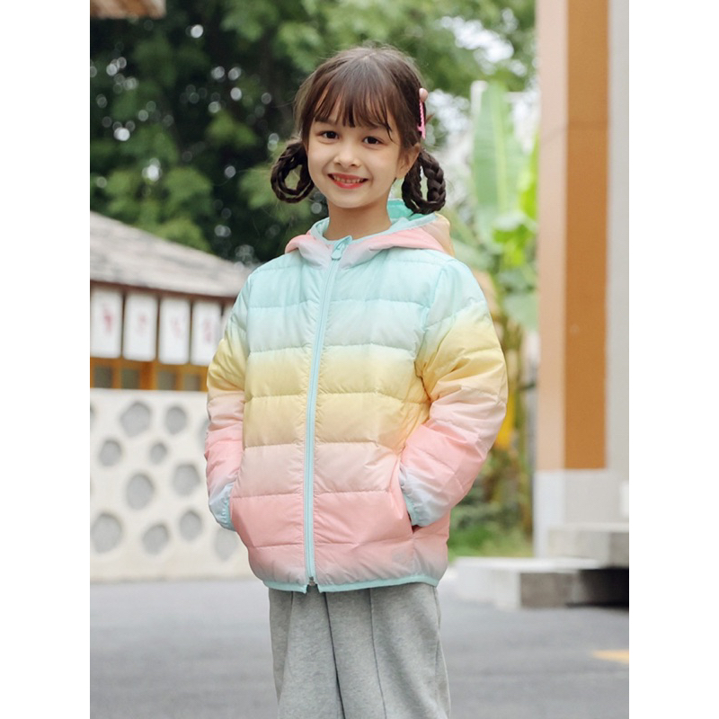 GAP童装兩面穿連帽羽絨外套 男女同款（5Y 110cm) | 蝦皮購物