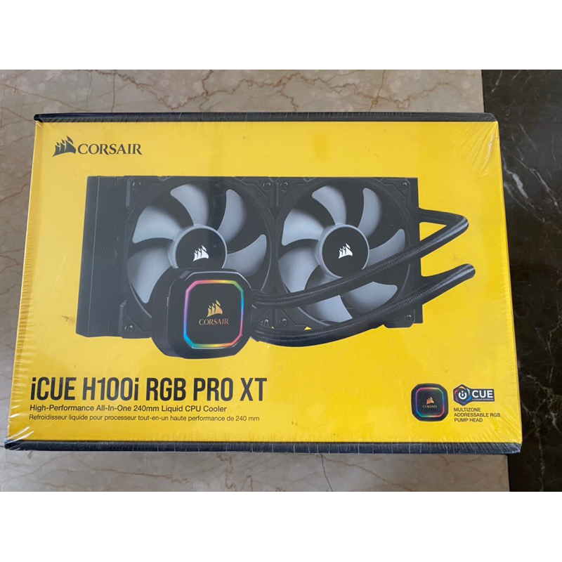 全新）CORSAIR iCUE H100i REG PRO XT 水冷散熱器 | 蝦皮購物