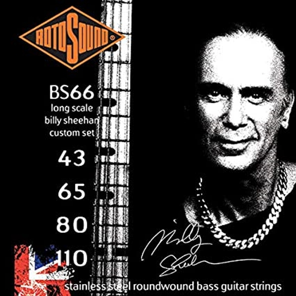 Rotosound Billy Sheehan 簽名款 43-110 英製電貝斯弦 BS66 | 蝦皮購物