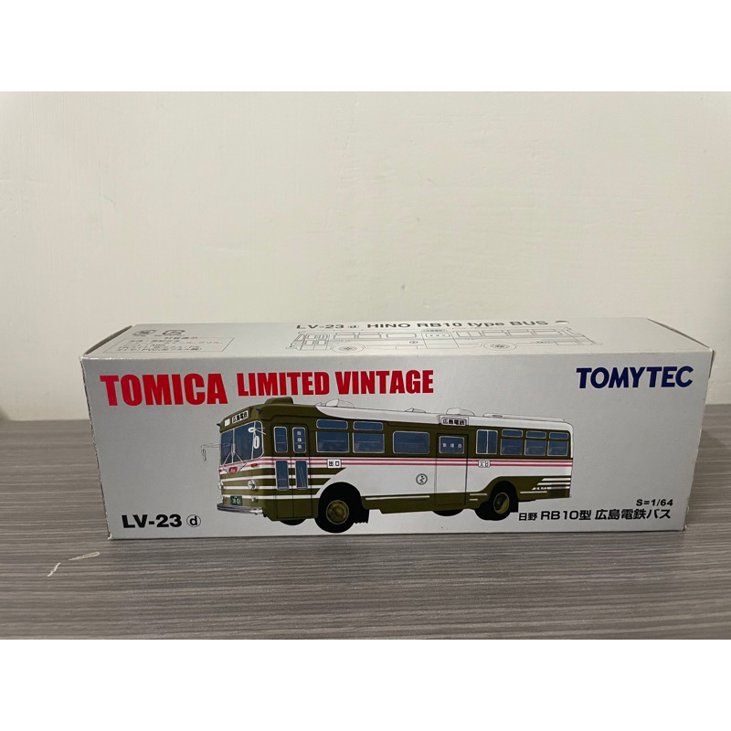 Tomica Tomytec 多美 LV-23d Hino 日野 RB10 Type Bus 廣島電鐵 巴士 tlv | 蝦皮購物