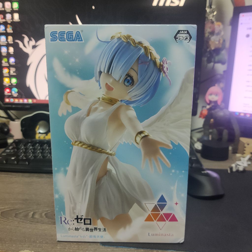 RE0 從零開始的異世界生活 SEGA 超鬼天使 雷姆 公仔 | 蝦皮購物