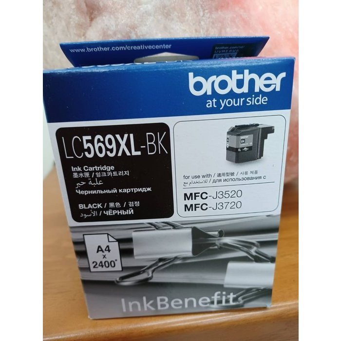Brother LC569XL LC569XL-BK 原廠黑MFC-J3520/MFC-J3720/569XL 原廠 | 蝦皮購物