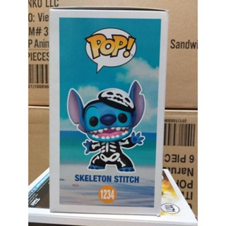 咪恩本舖 FUNKO POP 正版 1234 史迪奇 萬聖節 骷髏裝 星際寶貝 迪士尼 系列 | 蝦皮購物
