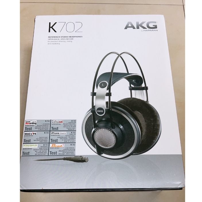 AKG K702 現貨 正品未封封 AKG K702 開放式 耳罩 監聽 耳機 可換線 錄音 編曲 舒適 作曲 監聽耳機 | 蝦皮購物