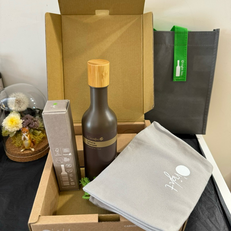 【柴媽黑白賣】現貨 特價 O'right 歐萊德 咖啡因洗髮精250ml+酒釀護手霜40ml(附贈束口袋及提袋) | 蝦皮購物