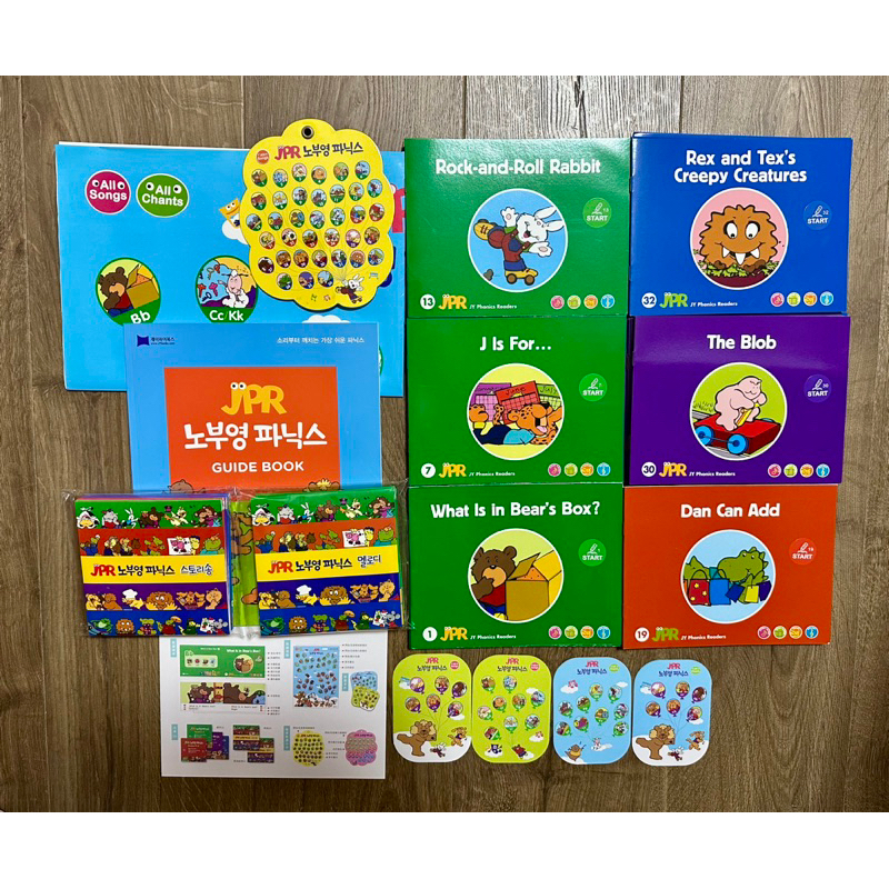 二手 JY Phonics Readers JPR自然發音點讀教材（kidsread點讀版） | 蝦皮購物