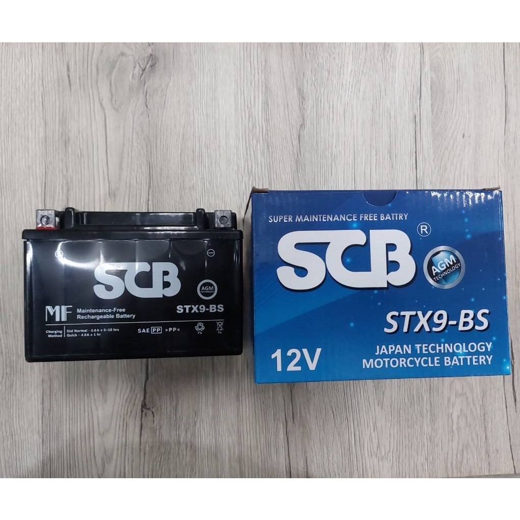 現貨 SCB 機車用電池 STX9-BS 9號電池 同 TTZ9S GTZ9S 只限網路下單出貨 | 蝦皮購物