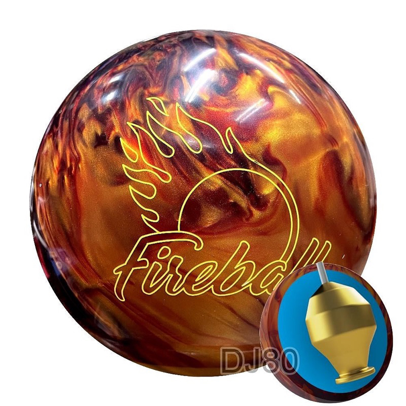 美國Ebonite FIREBALL火球 頂級保齡球15磅(有核心－紅金色2023上市) | 蝦皮購物