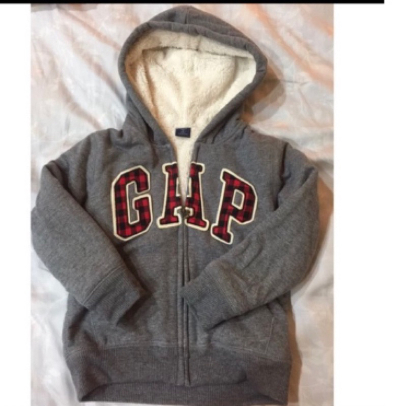 Gap 5y 內刷毛外套 全新 | 蝦皮購物