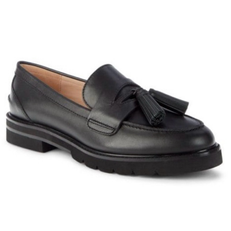 STUART WEITZMAN Adrina Leather Tassel Loafer 樂福鞋 開車鞋 | 蝦皮購物