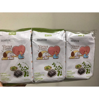 2024/09/30 雋品 HiBs bt21 岩燒海苔 香檸口味 檸檬 韓國 梅子 韓式原味 包飯 海苔 香烤海苔 | 蝦皮購物