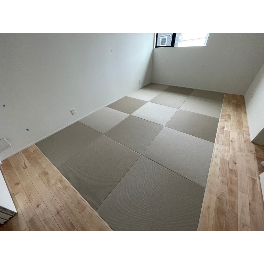 Gray color tatami mat on floor | 蝦皮購物