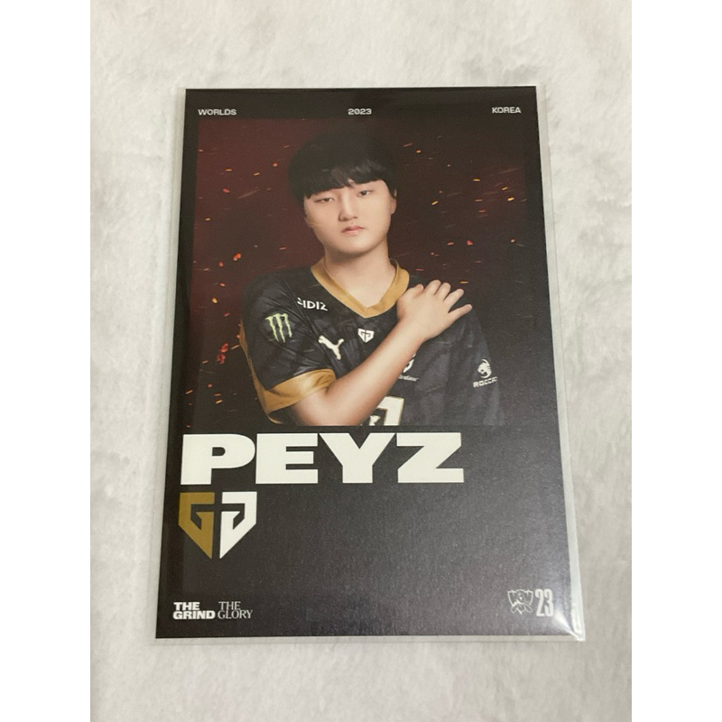 LCK GenG hle t1 doran peanut chovy lehends 官方觀賽小卡 | 蝦皮購物