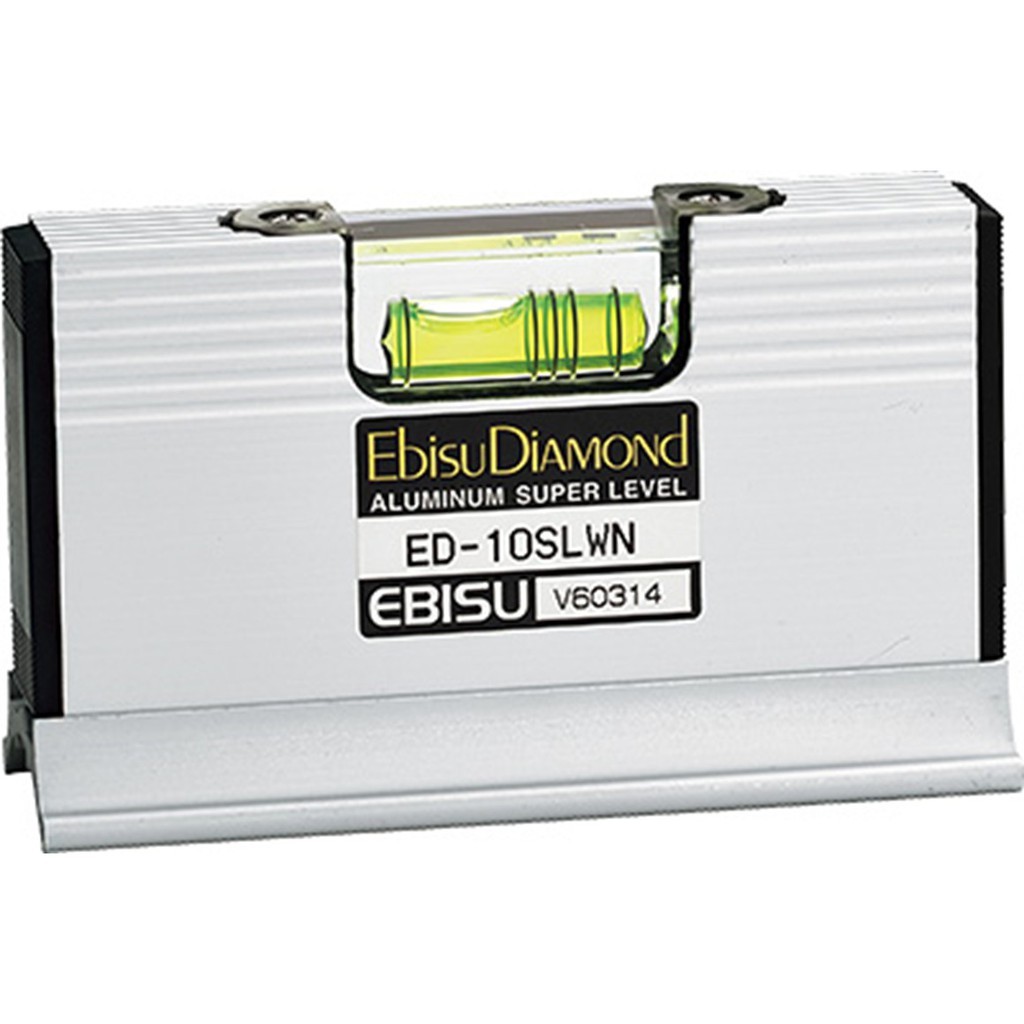 【五金小匠】 日本 EBISU 惠比壽 ED-10SLWN排水流向 100mm(無磁)圓弧底座水平尺/上氣泡放大版3勾配 | 蝦皮購物