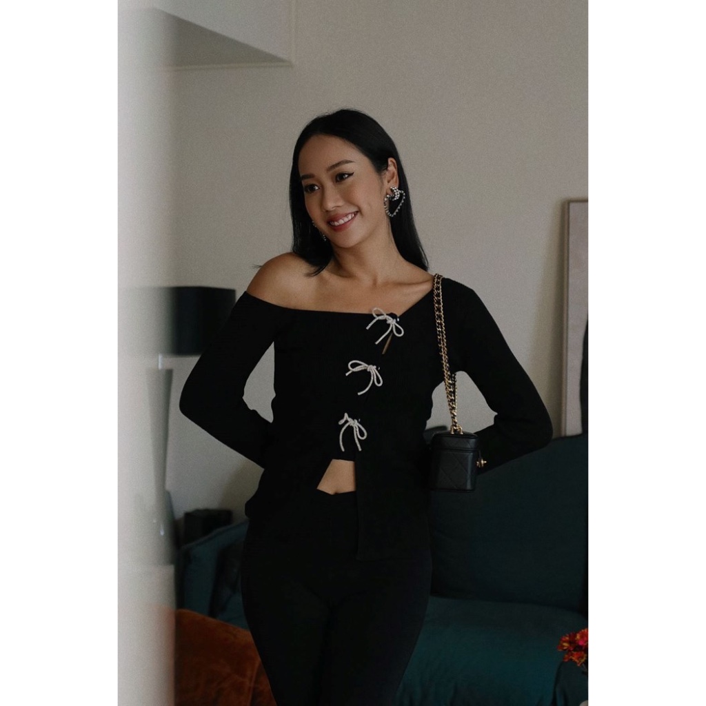 Squarebear New Romantics Top - Black (S) | 蝦皮購物