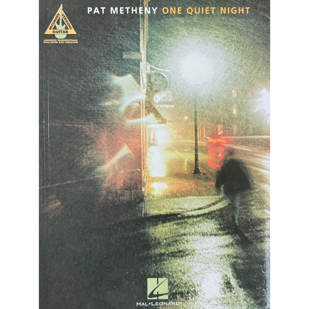 Fingerstyle指彈吉他音樂 Pat Metheny派特曼席尼 (One Quiet Night)樂譜(美版全新) | 蝦皮購物