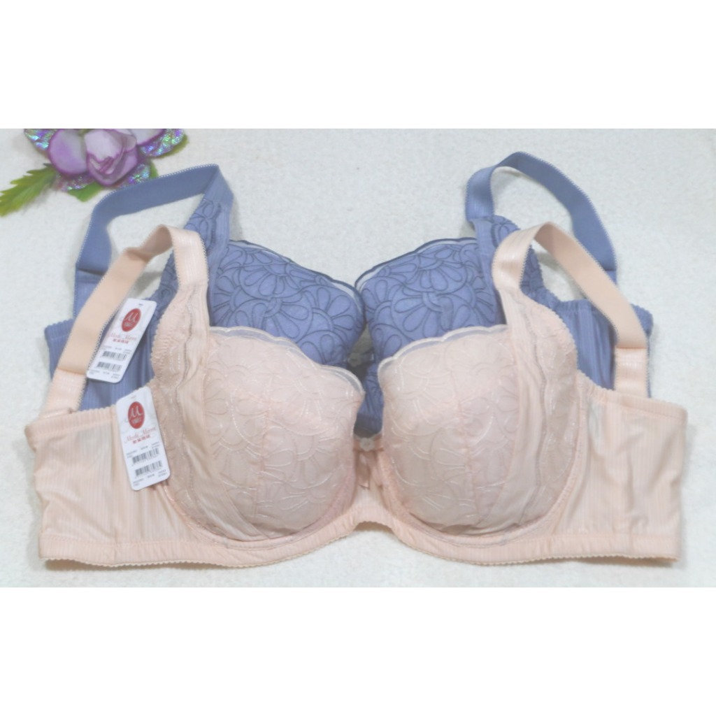 【曼黛瑪璉】 15AW-Hibra大波內衣【R62089】~70F,75F,80E,80F~清新膚,絲光藍~脅邊加寬 | 蝦皮購物