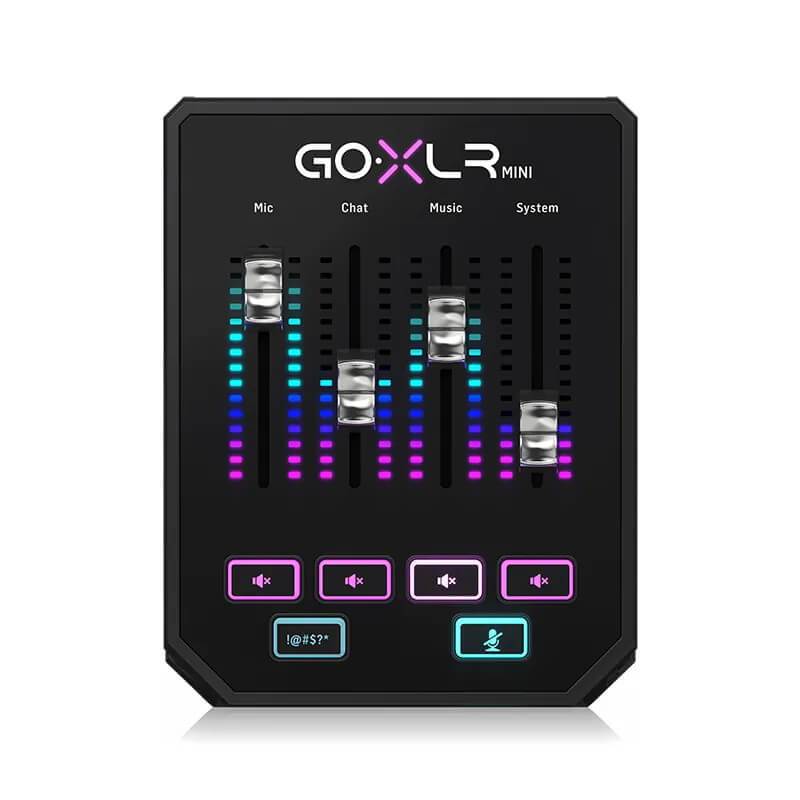 TC Helicon GO XLR MINI 電競直播混音人聲效果器【帝米數位音樂】 | 蝦皮購物