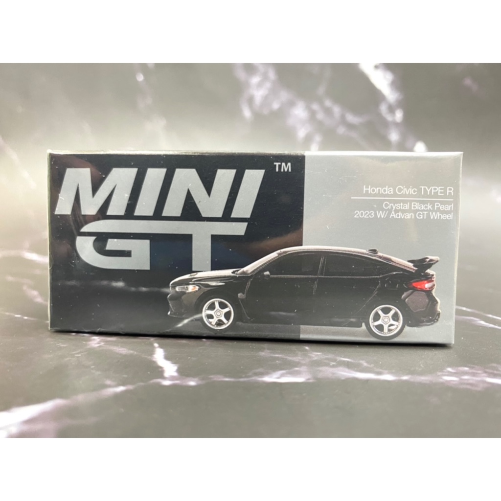 玩具偉富 現貨 MINI GT 585 本田 Civic Type R 2023 ADVAN GT 輪圈 珍珠黑 | 蝦皮購物
