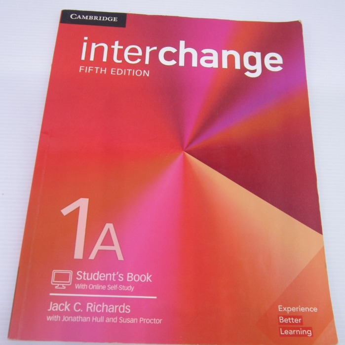 「二手書」(下載碼未開封) 半冊課本 Interchange 1A Student's book 5版 5ed | 蝦皮購物