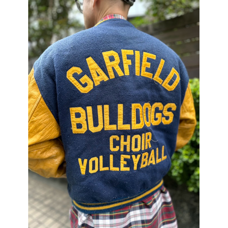80s BUTWIN Wool Leather Award Jacket Made in USA 棒球外套 | 蝦皮購物