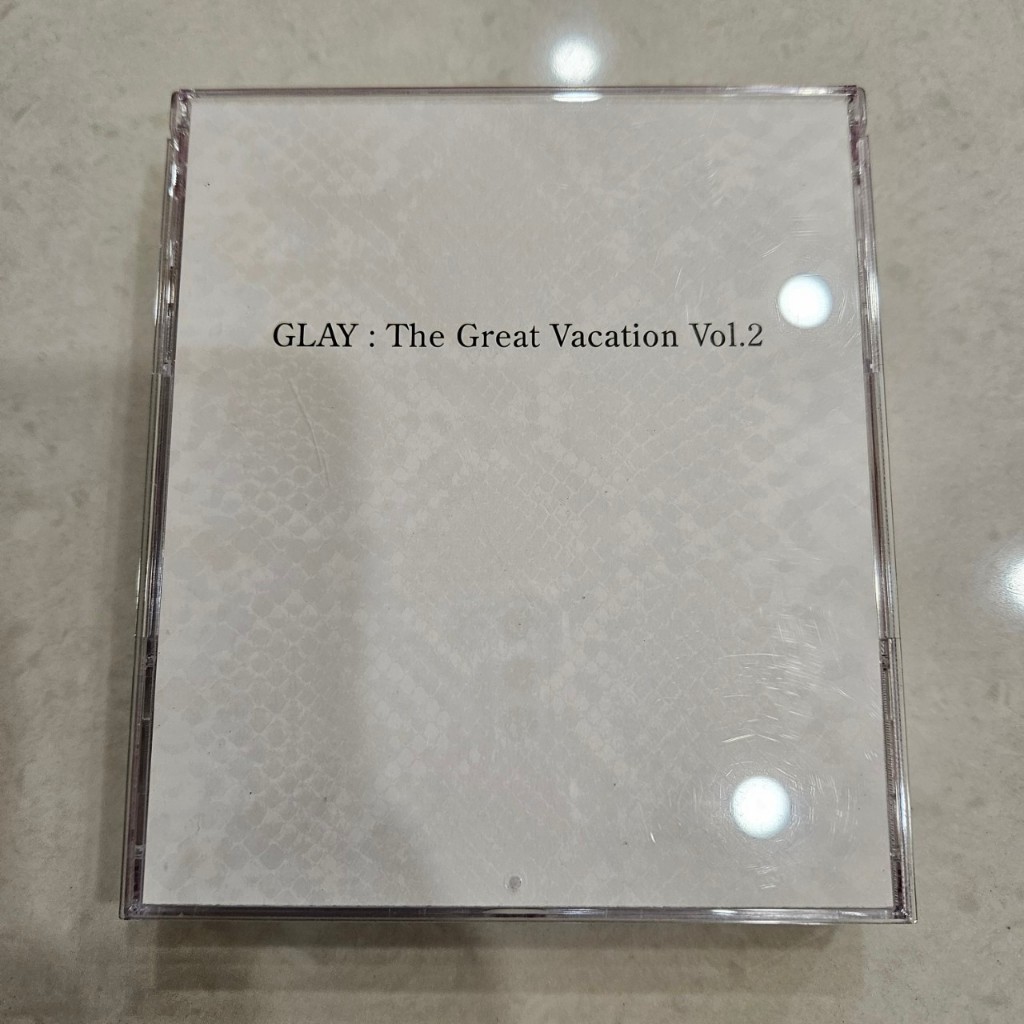 日本 搖滾天團 GLAY THE GREAT VACATION VOL.2 ～SUPER BEST OF GLAY CD | 蝦皮購物
