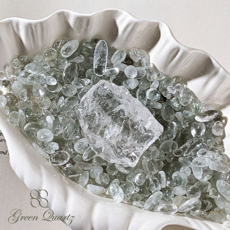 QQ garden 透亮綠水晶碎石·ɢʀᴇᴇɴ ǫᴜᴀʀᴛᴢ | 蝦皮購物
