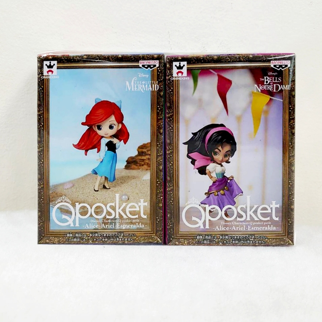 ★金證王★現貨 日本正版 全新 日版 Qposket petit 迪士尼 小美人魚 愛麗兒 吉普賽女郎 艾絲梅達 | 蝦皮購物