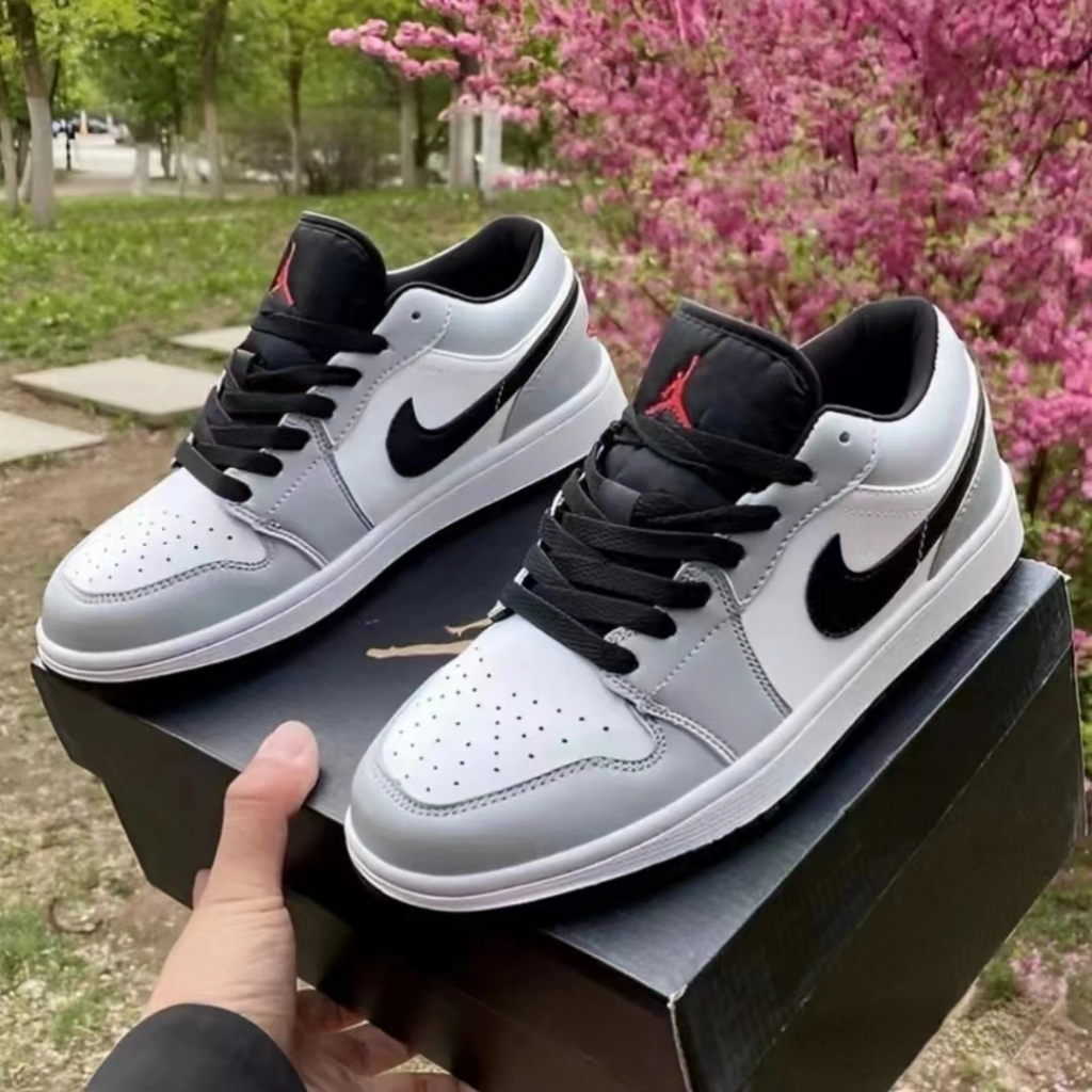 Air Jordan 1 Low 飛人喬登 1代 aj1 低筒 灰白 煙灰 黑白 灰 紅黑腳趾 黑紅 籃球鞋 運動鞋 | 蝦皮購物