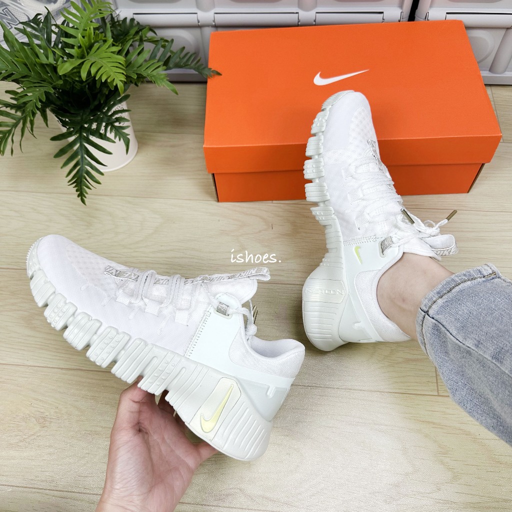 現貨 iShoes正品 Nike Free Metcon 5 女鞋 運動 襪套 健身 有氧 訓練鞋 FJ1548-100 | 蝦皮購物