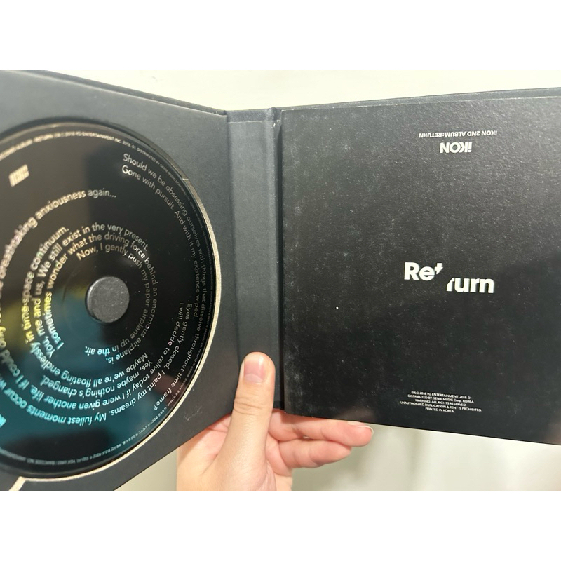 二手 iKON 2ND Album RETURN 專輯 小卡 | 蝦皮購物