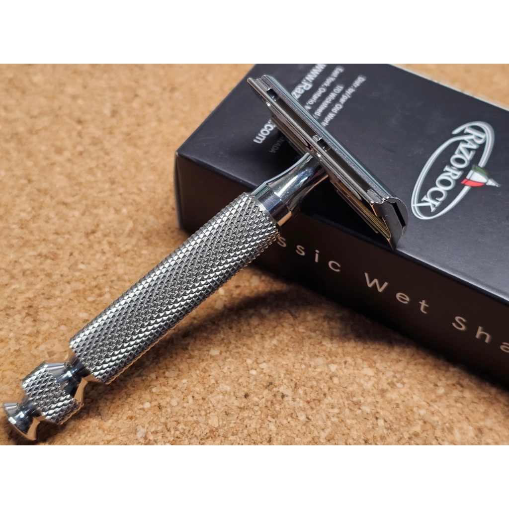 RazoRock Game Changer .84 316L Safety DE Razor 不鏽鋼 刮鬍刀 | 蝦皮購物