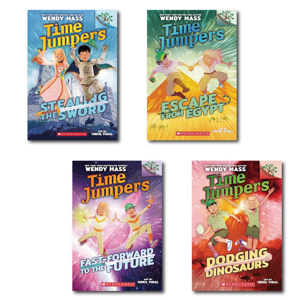 【精選組合】Time Jumpers 套書 {共4本}/ Wendy Mass 文鶴書店 Crane Publishing | 蝦皮購物