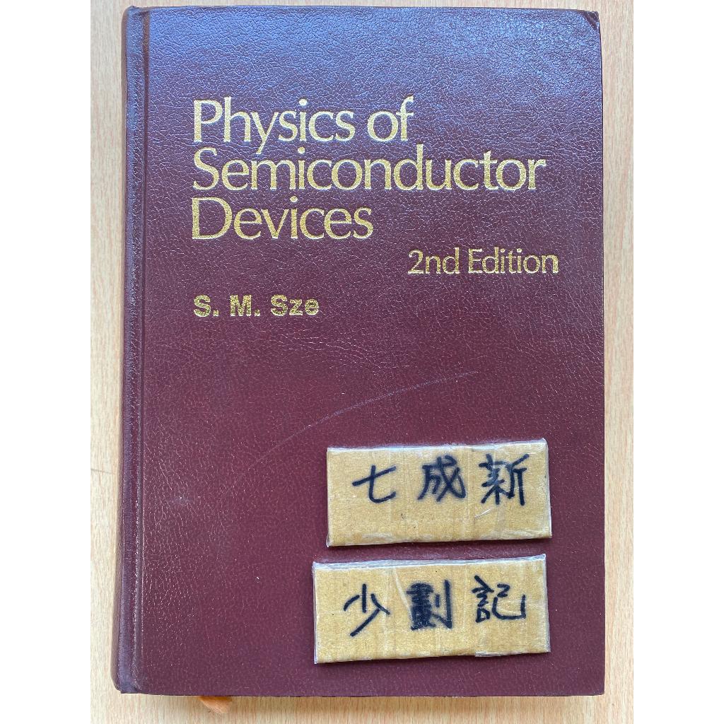 Physics of Semiconductor Devices 2e / S. M. Sze | 蝦皮購物