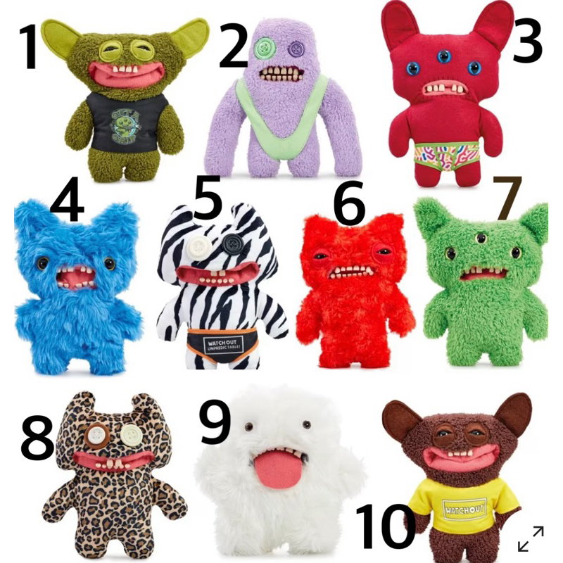 新🔴Fuggler Funny Ugly Monster放克牙寶公仔 醜娃娃 | 蝦皮購物