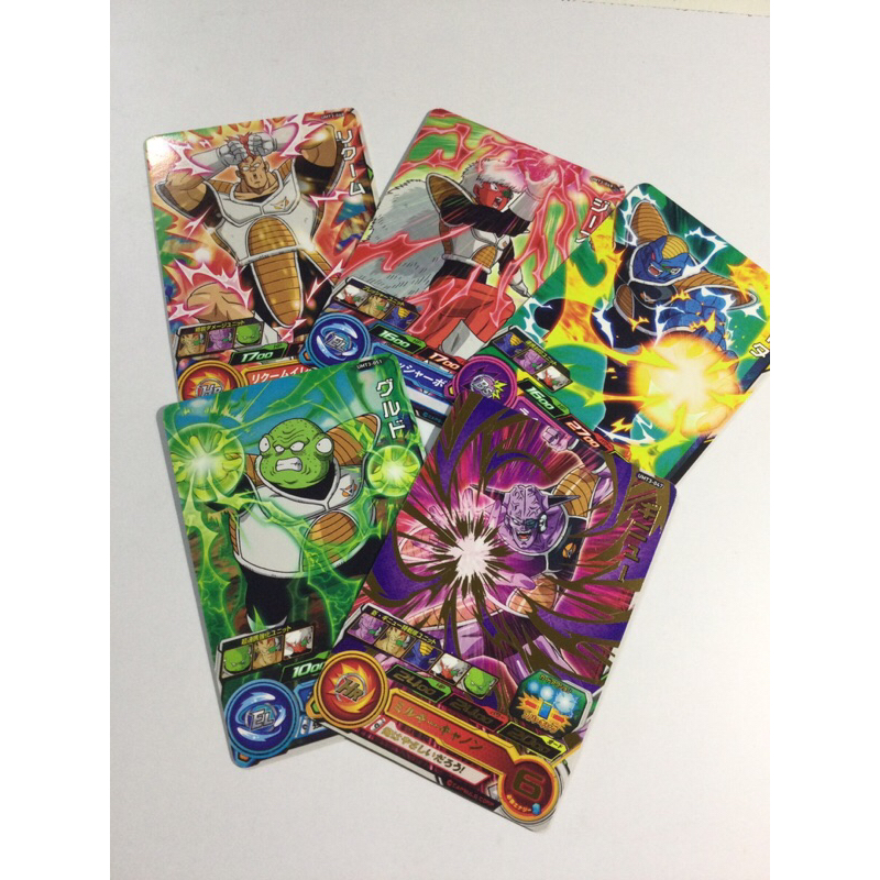 七龍珠英雄 UMT3/BMT1 基紐特戰隊 奇紐特戰隊 5張一組 | 蝦皮購物