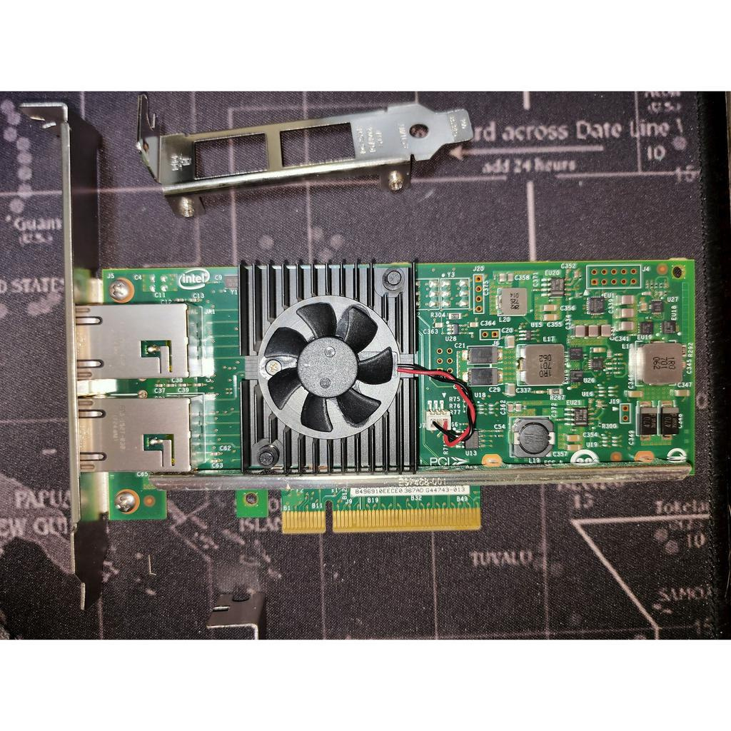 現貨 Intel X540-T2 X540 T2 2port 10GbE 10G 萬兆 雙口 RJ45 網卡 網路卡 | 蝦皮購物