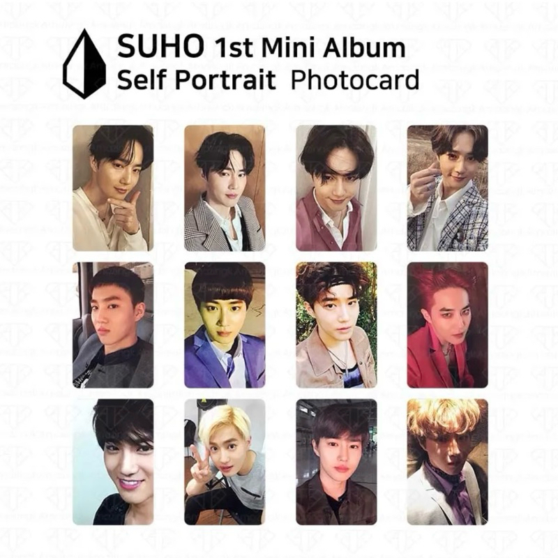 EXO SUHO 金俊勉 Self Portrait 自畫像 Grey Suit SOLO 專輯 小卡 特典 SH2O | 蝦皮購物