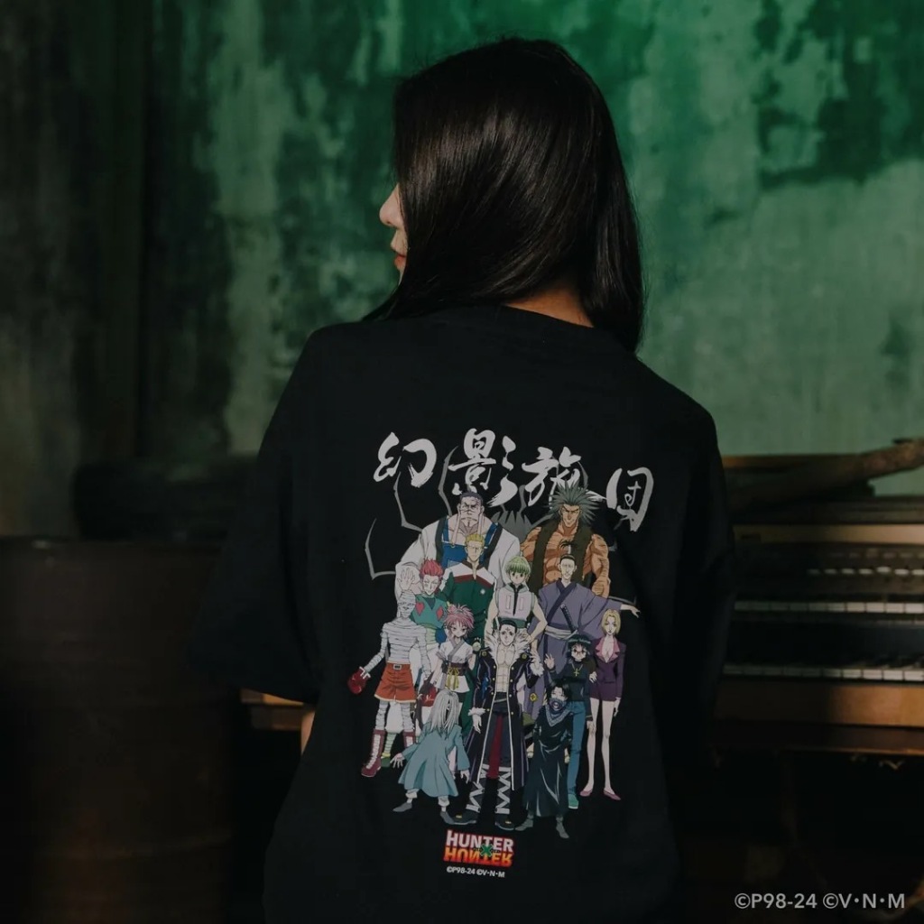 XCTRL® x《獵人HUNTER×HUNTER》幻影旅團短T-黑 | 蝦皮購物