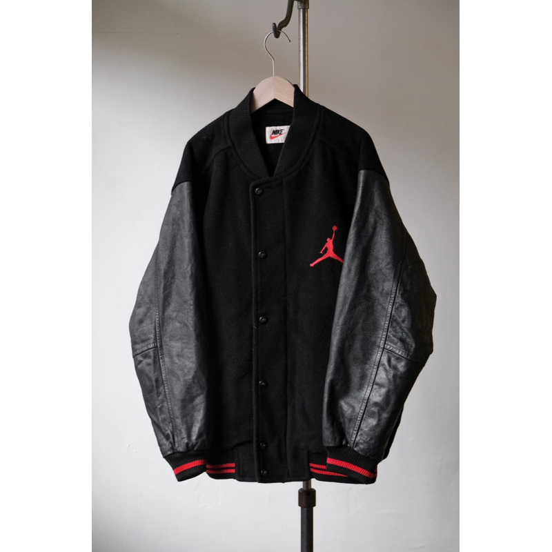 Nike 90’s Vintage Jordan 23 Wool Leather Varsity Jacket | 蝦皮購物