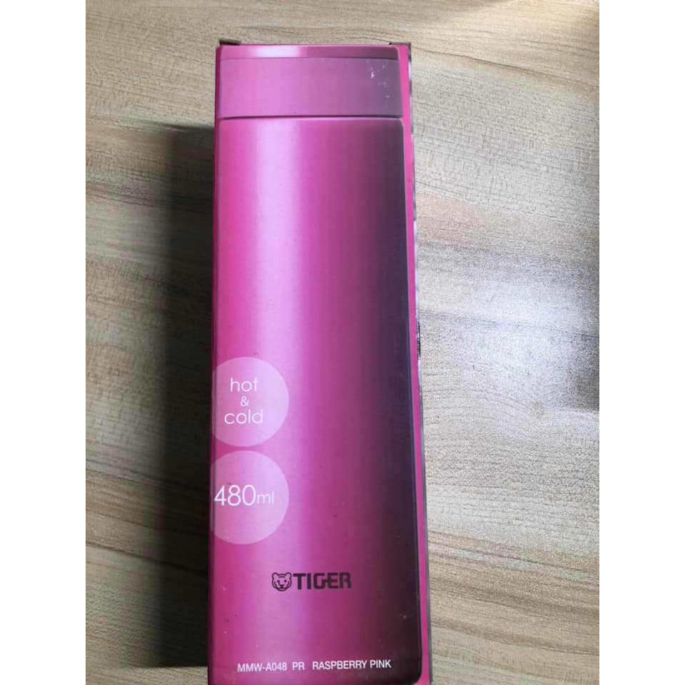全新 虎牌 TIGER 公司貨 不銹鋼保溫保冷杯/保溫瓶480ml MMW-A048 | 蝦皮購物
