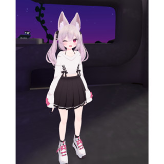 VRChat Avatar Karin 卡琳 代客上傳 換衣 訂製 客製 自訂 角色 模型 人物 皮膚 貓娘 造型 | 蝦皮購物